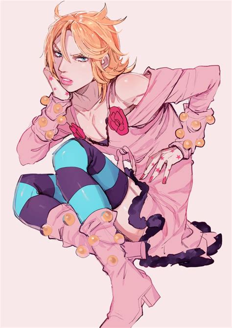 Johnny Dressed As Lucy Steel Pixiv じ Steel Ball Run Dibujos