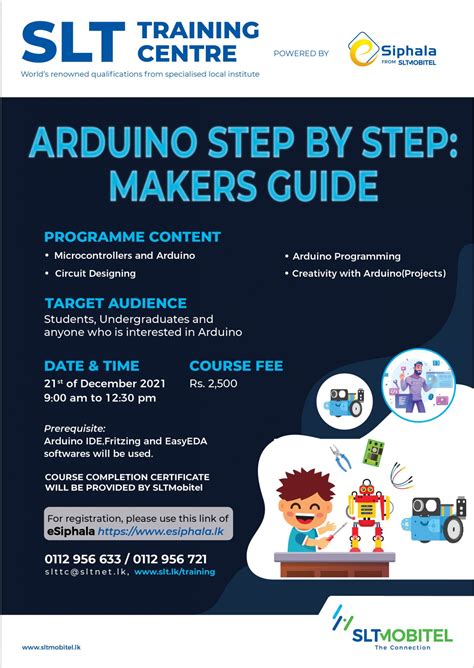 arduino step by step makers guide december 2021 esiphala lk sri