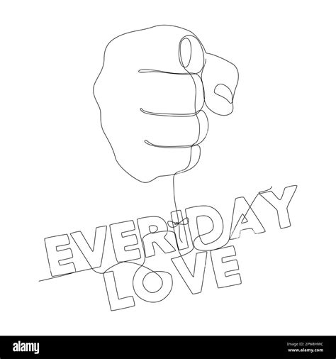 Hand Holding String Stock Vector Images Alamy