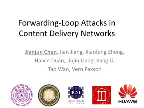 Pdf Forwarding Loop Attacks In Content Delivery Networks20170904 · Forwarding Loop Attacks