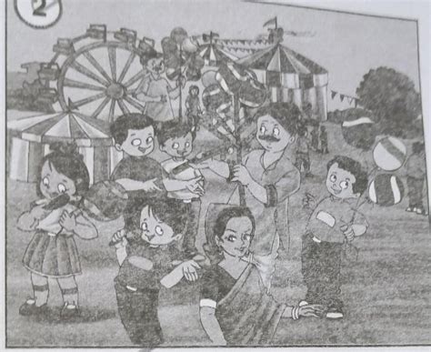 नीचे दिए गए चित्र का वर्णन कीजिए।