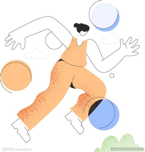 创意抽象人物插画 设计图 广告设计 广告设计 设计图库 昵图网nipic