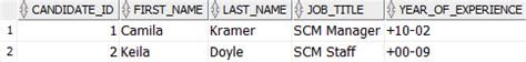 Oracle INTERVAL Data Type