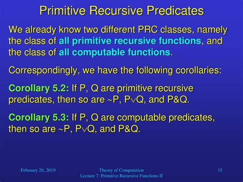 Some Primitive Recursive Functions Ppt Download