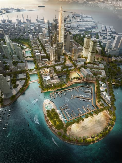 Som Designs New Skyline For Port Area Of Sri Lankas Largest City