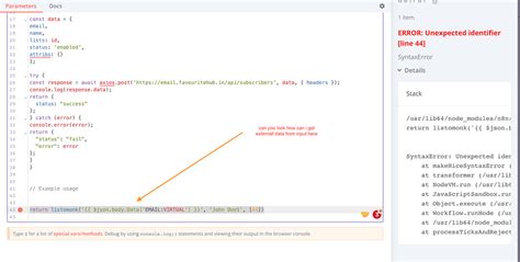 how to get input data in code questions n8n