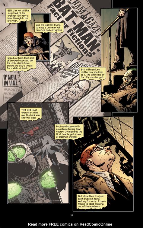 Read Online Batman The Man Who Laughs Comic Issue 1
