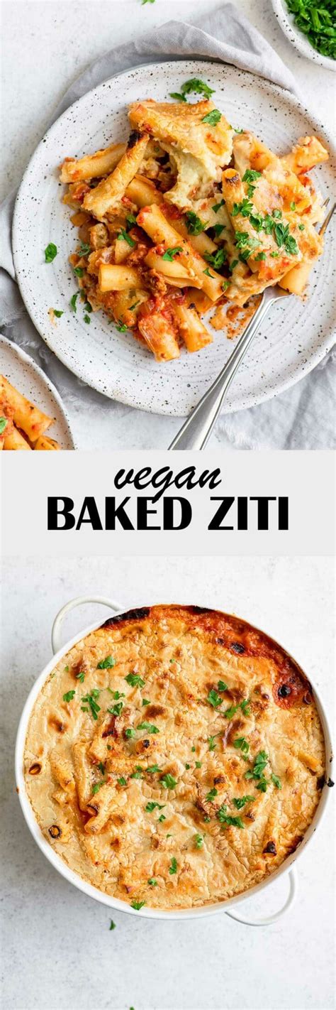 Easy Vegan Baked Ziti • The Curious Chickpea
