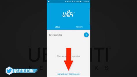 RE YOUTUBE Ubiquiti Networks UniFi Mobile App Easy Setup For Standalone AP Configuration