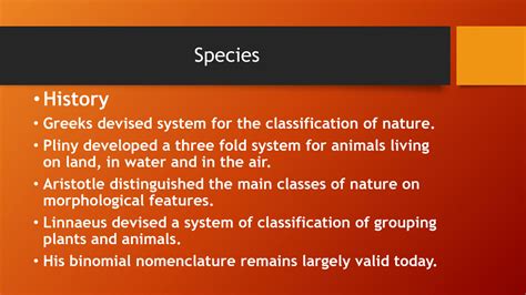 SOLUTION Species Speciation Analysis Of Speciation Studypool