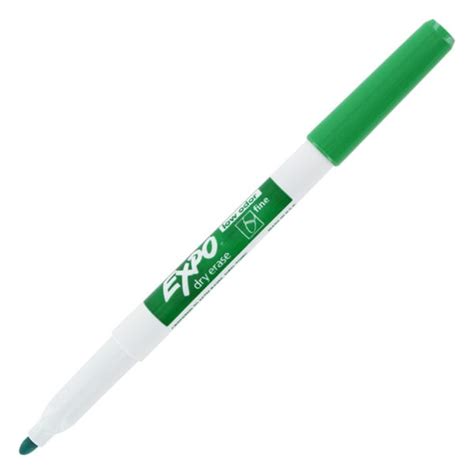 Expo Green Fine Point Low Odor Dry Erase Markers Pack Of 12 Free