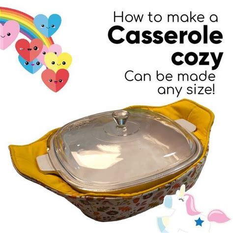 How To Make A Casserole Cozy Today We Craft Sewing Machine Projects