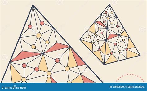 Triangle Patterns Vector Illustration 42286712