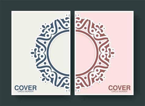 Flat Cover Border Circle Pattern 28675477 Vector Art At Vecteezy