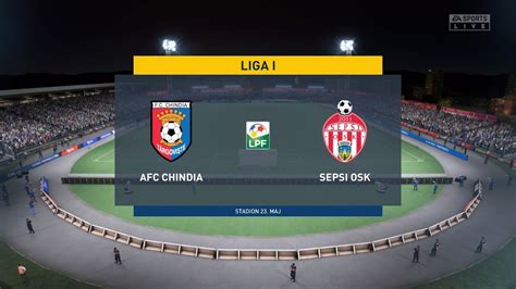 FIFA 22 AFC Chindia Vs Sepsi OSK Liga 1 10 09 2022 Gameplay