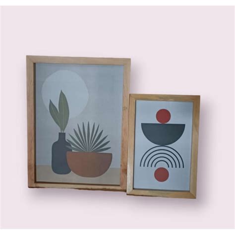 Jual Pigura Foto Kayu Ukuran A4 21x30cm Shopee Indonesia
