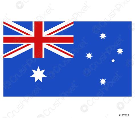 Bandiera Australia Vettore Stock 137625 Crushpixel