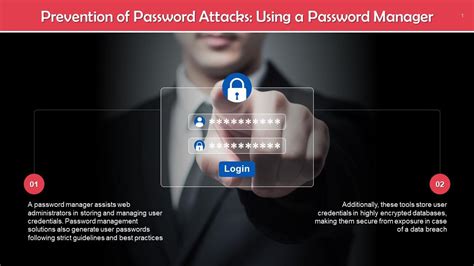 Using A Password Manager To Prevent Password Attacks Training Ppt Ppt