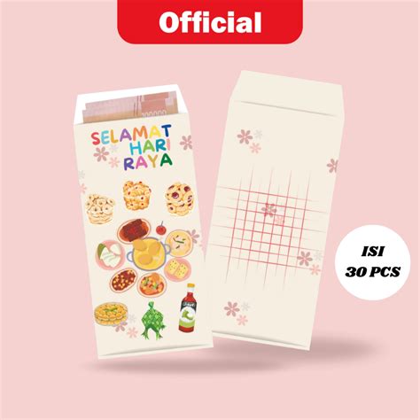 Full Color Long Thr Envelope Cute And Unique Motif Eid Money Envelope Shopee Philippines