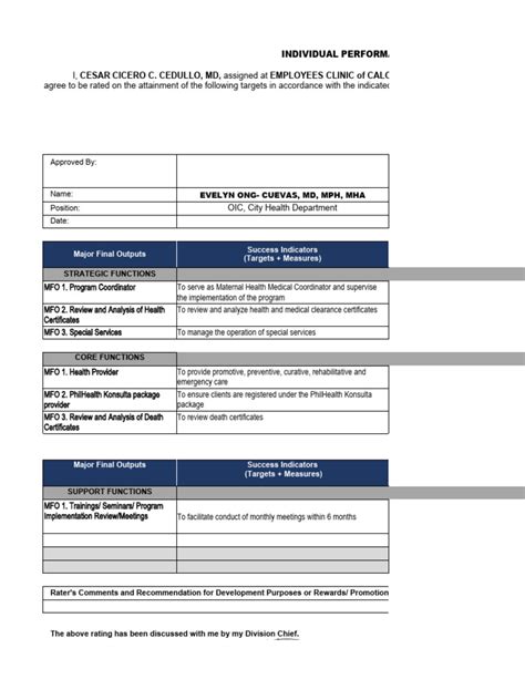 Ipcr Target Jan June 2024 Dr Cedullo Download Free Pdf Health
