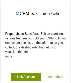 Link Your ZipForm Edition Account To A PropertyBase Salesforce Edition