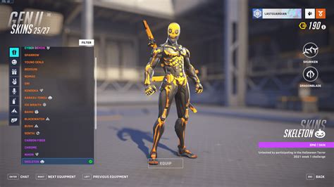 To Hell With Cyber Demon Who Else Is Rocking The Skeleton Genji Skin