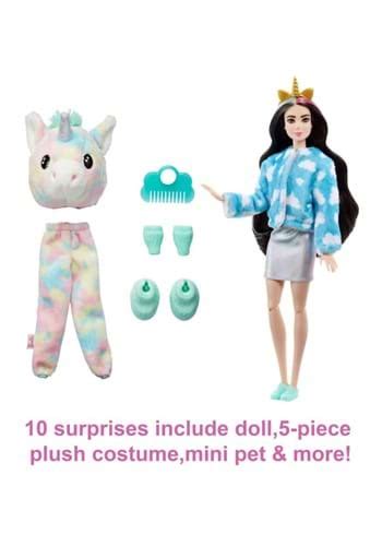 Cutie Reveal Unicorn Barbie Doll
