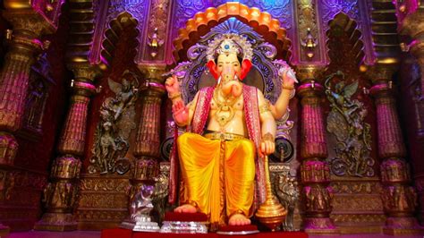 Lalbaugcha Raja Wallpapers Top Free Lalbaugcha Raja Backgrounds