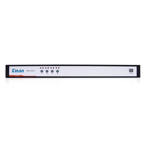 Rack Mount 4 Port Usb Vga Kvm Switch Kinan High Quality Kvm Switch Kvm Console Kvm Over Ip