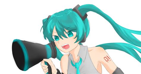 Vocaloid Miku 蔥燒鮪魚のイラスト Pixiv