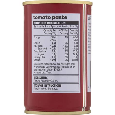 Essentials Tomato Paste 170g Woolworths
