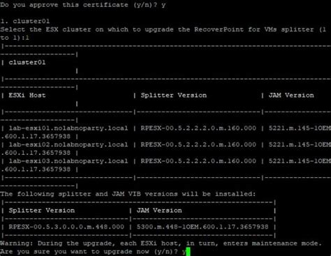 recoverpoint for vms upgrade to v5 3 with html plugin nolabnoparty