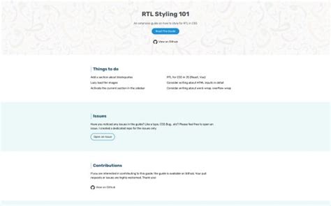 RTL Styling Find Fast Responsive Websites On SITEJOY
