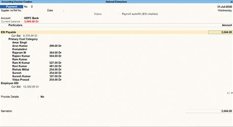Record Employers ESI Contribution And ESI Payments Indian CPA Portal