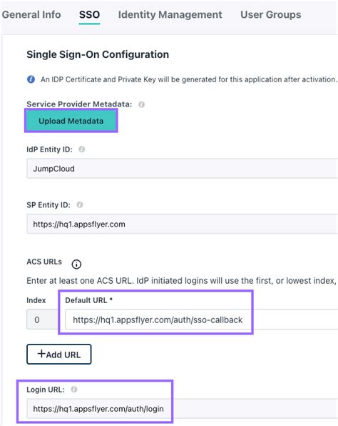 Configure Appsflyer Sso In Jumpcloud Help Center