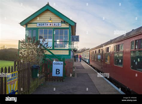 North Weald Vintage Signal Box 1888 Epping Ongar Railway Heritage
