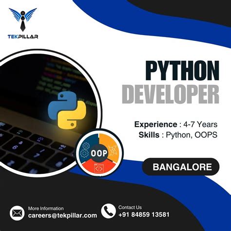 Pythondeveloper Hiringnow Techcareers Bangalorejobs Joinourteam