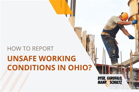 unsafe working conditions