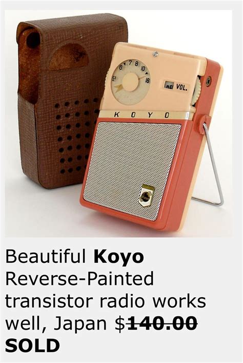 Vintage Capri Transistor Radio Model Ktr 621 Am Band 6 Transistors Made