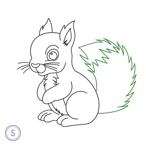 C Mo Dibujar Una Ardilla Una Gu A Paso A Paso Mimi Panda