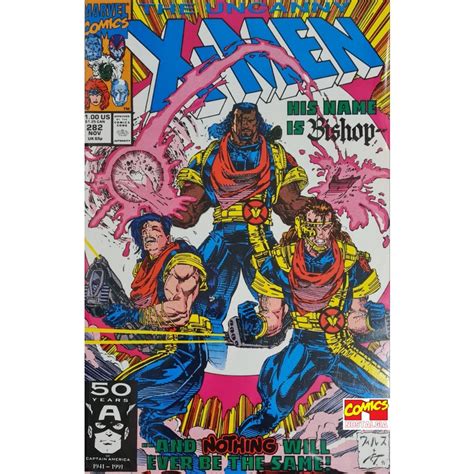 Uncanny X Men 282 First Appearance Of Bishop Awesome Whilce Portacio