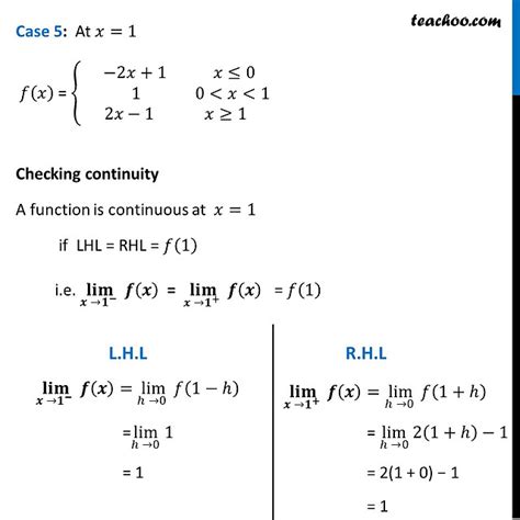 Misc 20 Does There Exist A Function Which Is Continuous But Not