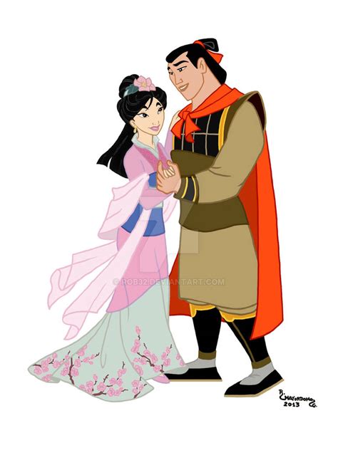 36mulan Y Shang By Rob32 On Deviantart
