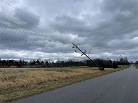 High Winds Cause Damage Power Outages News