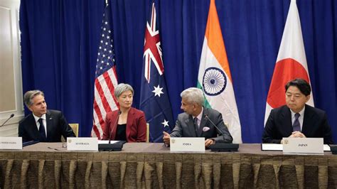 In A First Quad Foreign Ministers Hold Meeting On Unga Sidelines