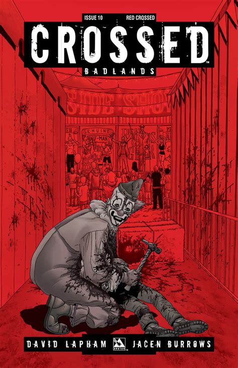 Crossed Badlands 10 Red Crossed Cover Fresh Comics