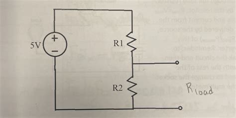 Solved We Wish To Design A Voltage Divider To Deliver V To Chegg