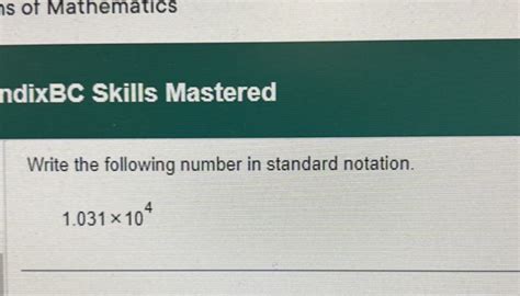 NdixBC Skills Mastered Write The Following StudyX