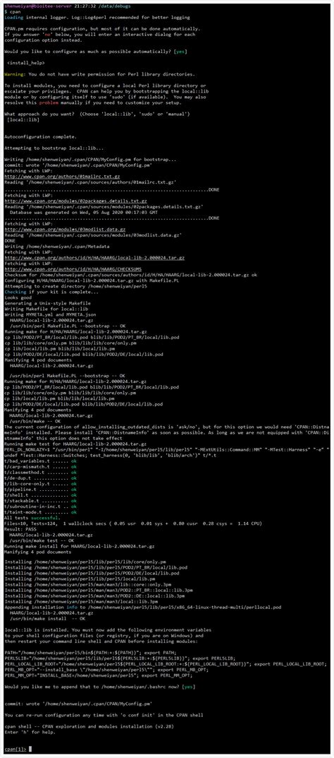 Perl 系列 各个平台下 Perl 模块安装总结 《技术私房菜》 极客文档