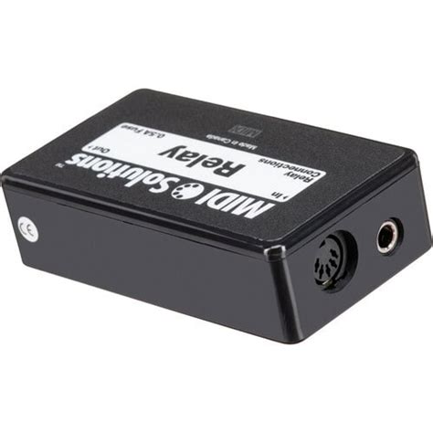 audio midi midi processors midi solutions relay midi controlled relay switch pro